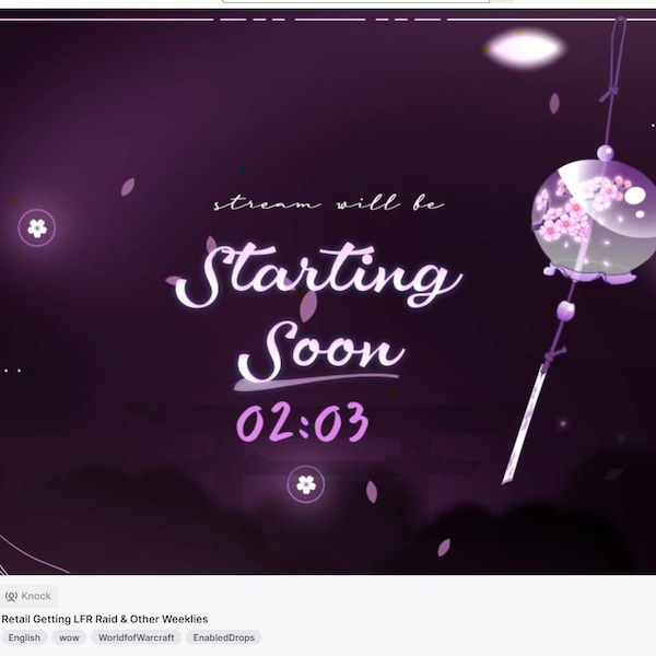 Twitch Panels ICE Wolf, Ice Wolf Panels for Streamers, Vtubers, OBS ...