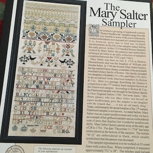 The Chase Sampler mary Starkey Sampler - Etsy