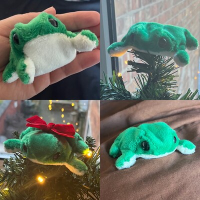 Made to Order Frog Beanie Plush Collectable by Froogandboog - Etsy