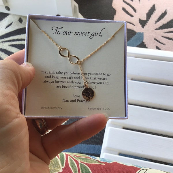 Infinity Compass Lariat,gold or Silver,compass Necklace,y Necklace ...