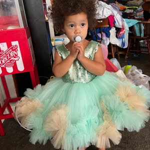 Rhinestone White Satin Frock Flower Girl Dress Baby Frock - Etsy