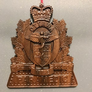 Ontario Provincial Police Wooden Badge | Etsy Canada