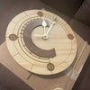 Wooden Chrono Trigger Clock With Swinging Pendulum - Etsy