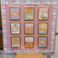 Modern Greenery Back to School Classroom Decor Bulletin Board - Etsy Canada