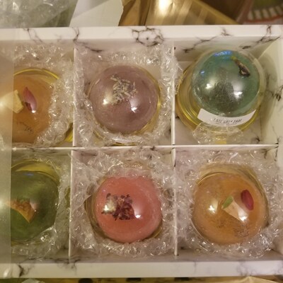 Melting Tea Jewels, Tea Bombs, Tea Lover Gift Set, Tea Gifts, Glass ...