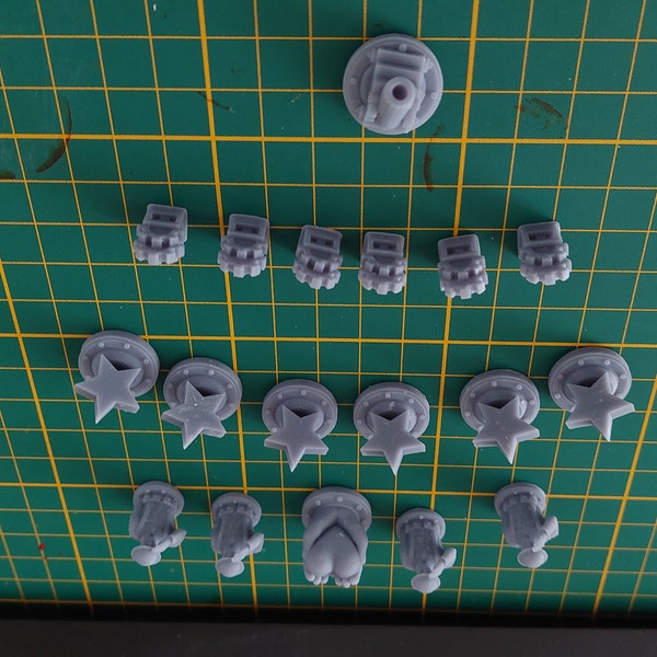 Scythe Upgraded Tokens Power, Encounter, Popularity, Star, Upgrade (STL ...