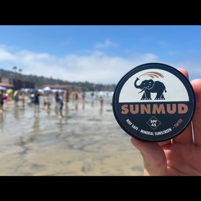 SUNMUD Brand Mineral Sunscreen SPF 50, Broad Spectrum, Non-nano Zinc ...