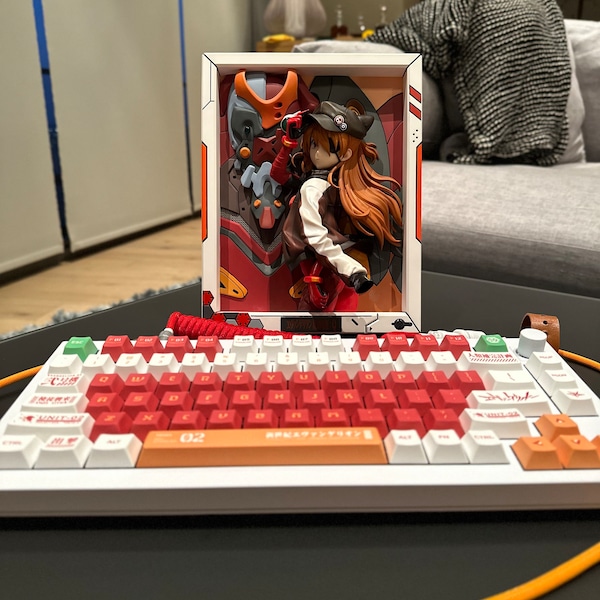 Eva Unit-02 Keycap Set, Cherry Profile, PBT, Cherry MX Stem, Dye-sub ...
