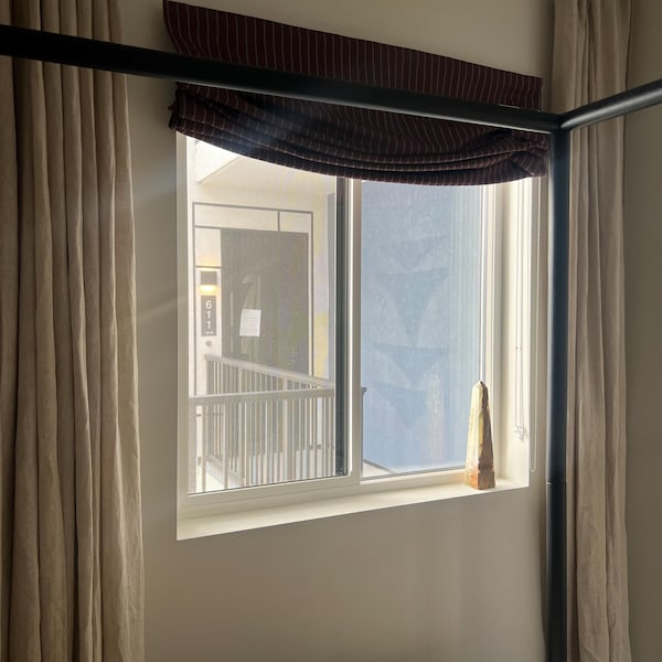 Custom Size Board Mounted Box Pleat Valance I 3000 Fabrics I Window ...