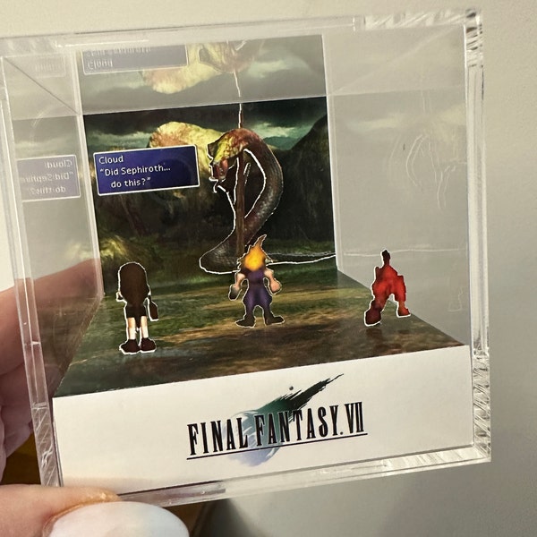 Final Fantasy VII - Cloud Did Sephiroth Do This? (snake) - Final ...