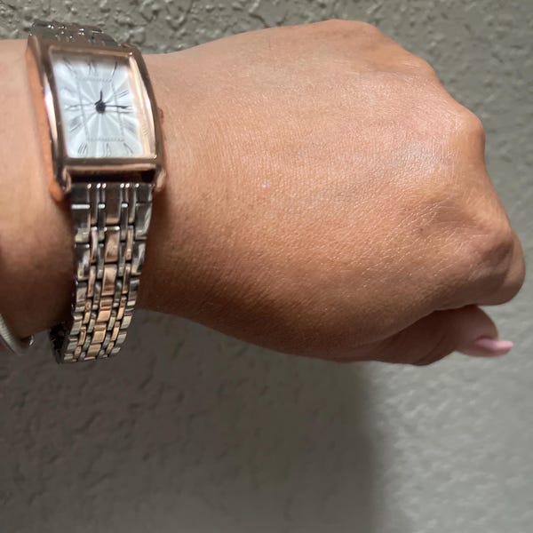 Elegant Rose & Silver Women's Watch - Square Face, Panther Dial ...