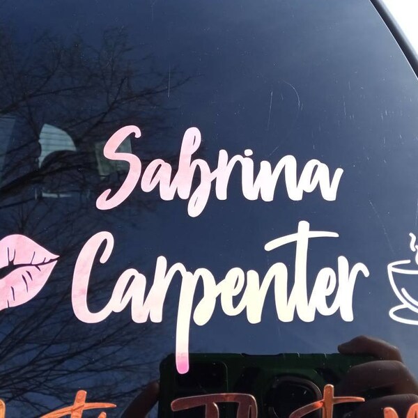 Custom Holographic Car Decals, Custom Large Oversized Vinyl Stickers ...