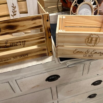 Custom Logo High School or College Graduation Crate Personalized ...