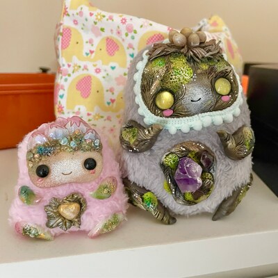 Axalotl Doll Ooak Cute Plush Pink Toy, Lizard Doll , Original Gift - Etsy