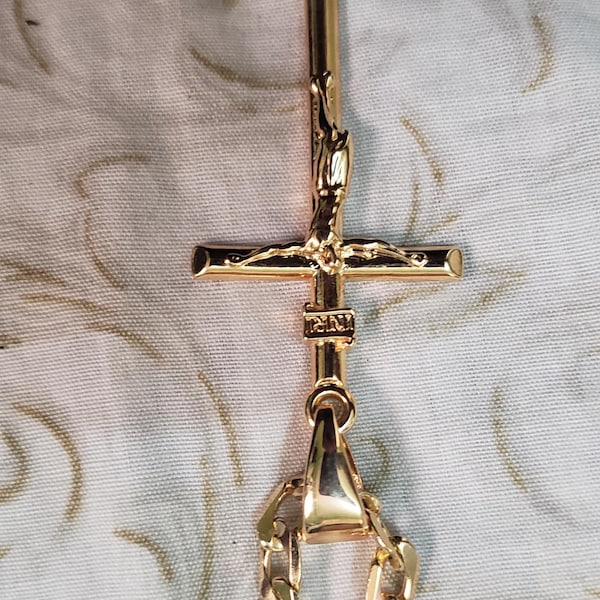 Children's Gold Cross Necklace Kids Dainty Cross Necklace Gold Cross ...