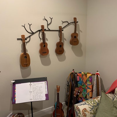 Instrument Rack Branch Shaped for Ukuleles Instrument Rack - Etsy