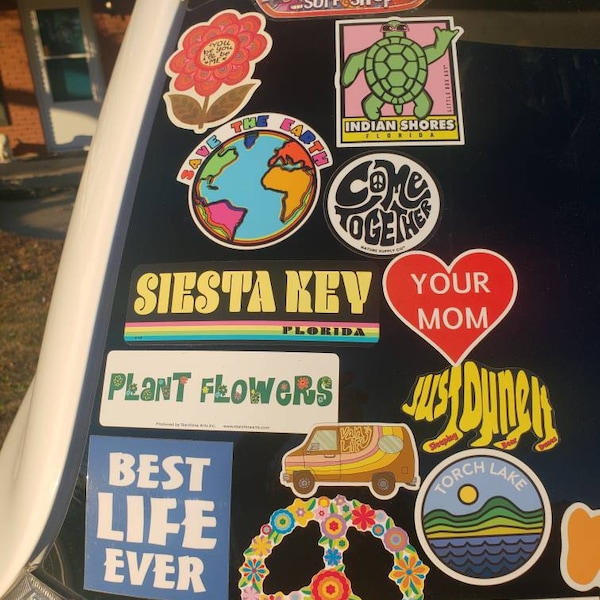 Come Together Sticker, Vinyl Stickers, Hippie Stickers, Laptop Sticker ...