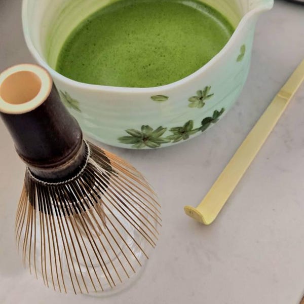Hand Painted Cute Capybara Matcha Gift Set Matcha Bowl With Bamboo ...