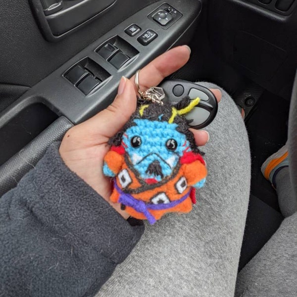Amigurumi Jinbe Keychain - Etsy