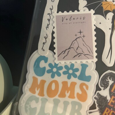 Cool Mom Club Sticker, Retro Mama Sticker, Funny Mom Sticker, Mom of ...