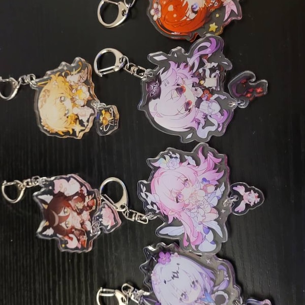 Buy 2 Get 1 Free Honkai Star Rail HSR Acrylic Charm --66 Characters ...