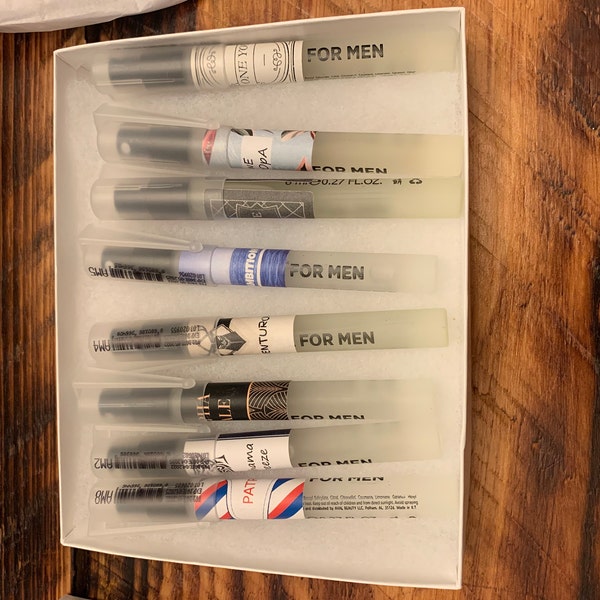 Men Cologne Gift Set 8 Different Colognes 1 Pack 64ML - Etsy
