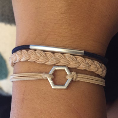 The Best Hair-tie Bracelets Our GROW Set Includes 5 Bracelets in Muted ...
