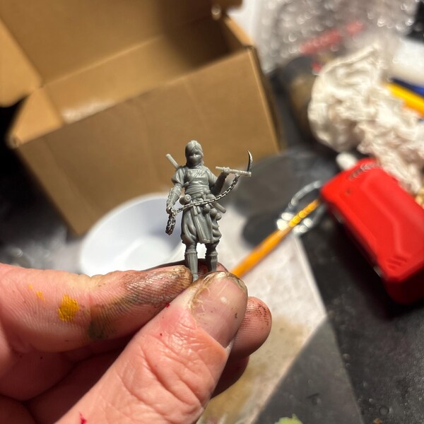 Stick, Goblin Ranger- Twin Goddess Miniatures September 2023 | Archer ...