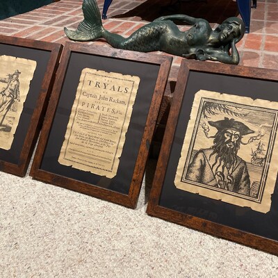 Tryals of Captain Jack Rackham Pirates Anne Bonny Mary Read Aged ...