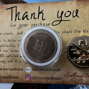 SOLID METAL Imperial Credits Bar Tokens Sabacc Stainless Steel - Etsy
