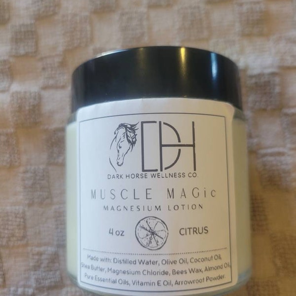 DIY Magnesium Lotion Recipe | 100% Natural Magnesium Balm | - Etsy