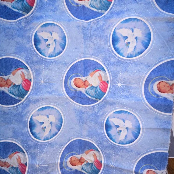 David Textiles Oriental Flowers on Green and Black Background 100% ...