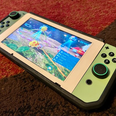 Custom White Nintendo Joycons With Rainbow Hearts & Pink - Etsy