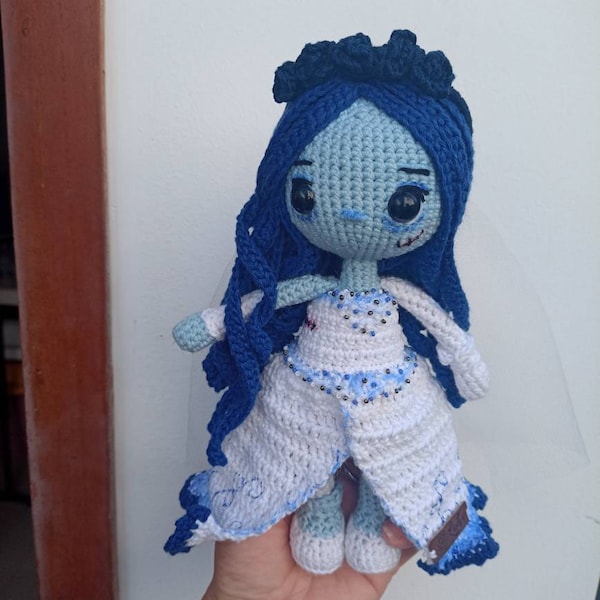 Crochet Pattern / Emily Amigurumi / Corpse Bride / Pdf - Etsy UK