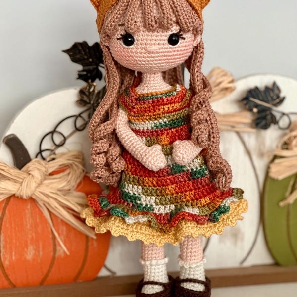 Lara Doll Amigurumi Crochet Pattern for Beginners (PDF Pattern) - Etsy