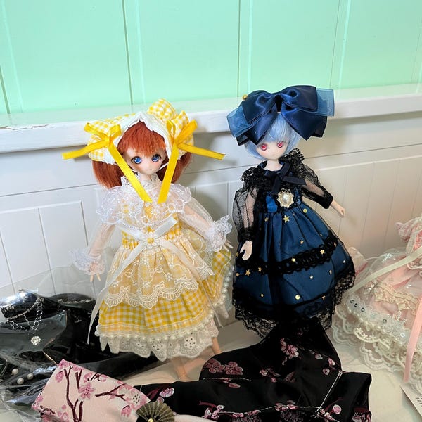 Bjd Wedding Dresses Doll Dress 1/6 1/4 1/3 BJD Clothes Outfit Gowns for ...