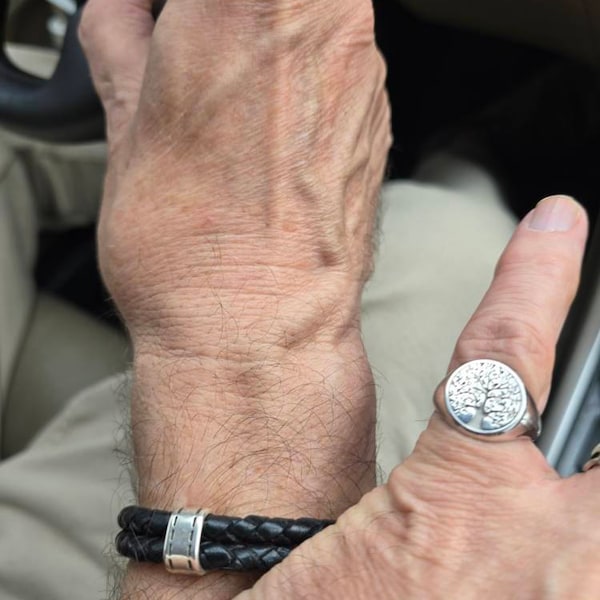 14K Gold Scales of Justice Signet Ring, Personalized Justice Scale Ring ...