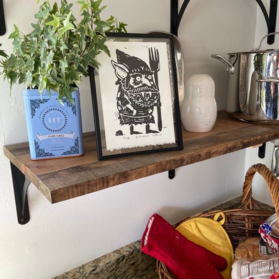 The Kitchen Goblin Goblin Print Kitchen Print Weird Wall - Etsy