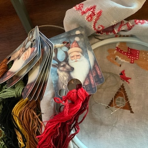 Sleeping Fox Chart Place Keeper/ Pattern Helper/ Chart Marker/ - Etsy