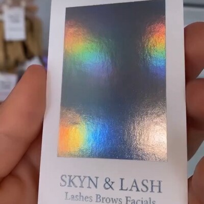 Luxury Gold Foil Business Cards Design and Print, Foil Edging Calling ...