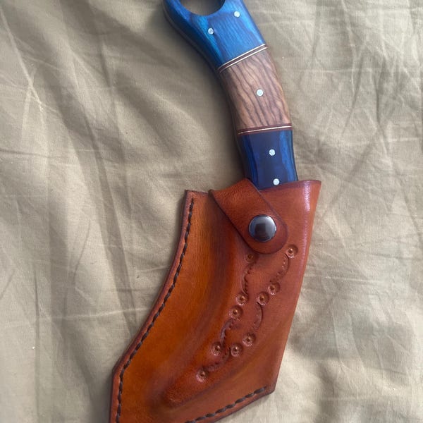 Leather Sheath for the Ccanku Karambit. - Etsy