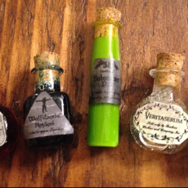 10PCS Tiny Glass Bottles Small Glass Bottles Empty Small Bottles ...