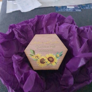 Personalised Ticket Collection Box Cinema Gig Ticket's Memory Box Date ...