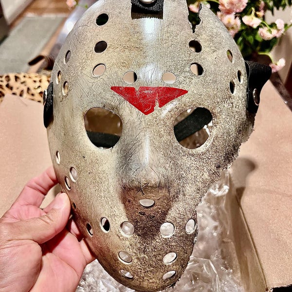 Handmade Jason Voorhees Mask: Friday the 13th Part 3 Cosplay High ...