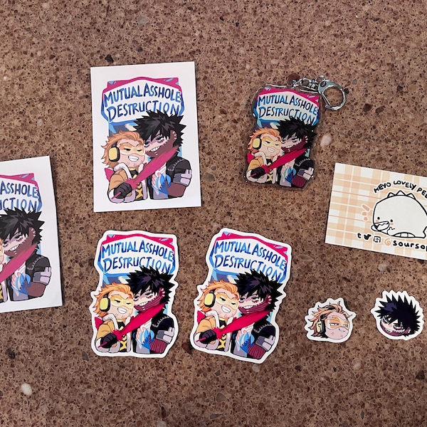 Charms 3 X 2 Introvert / Extrovert Chibis - Etsy