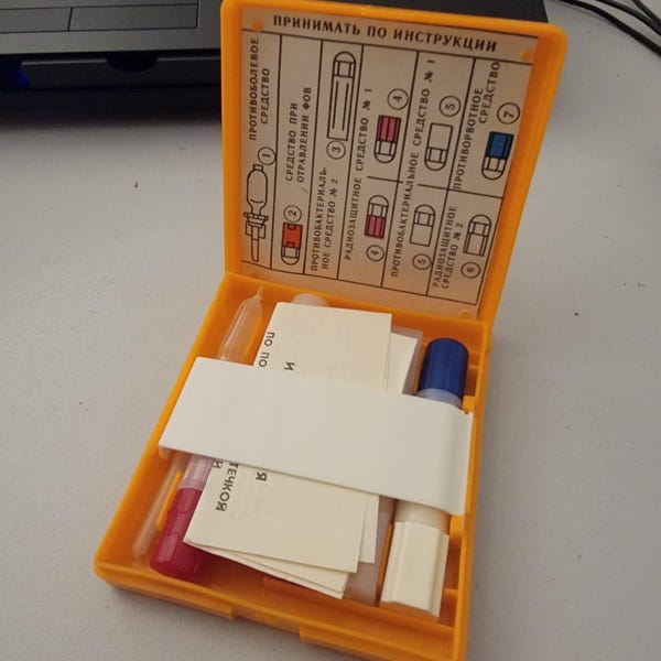 Original Soviet VDV Mess Kit Airborne Forces Flask Pot Scoop 3in1 Bag ...