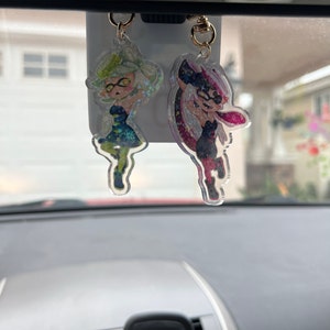 Splatoon Squid Sisters Charms - Etsy