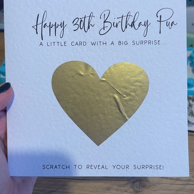 50th Birthday Card, Any Age 1 to 100 Birthday Balloon Card, Son, Godson ...