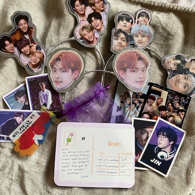 BTS Seventeen & Stray Kids Mail Stickers - Etsy