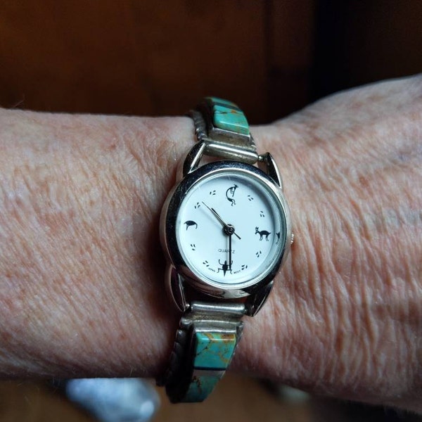 Woman's 4 Symbol Watch Face - Etsy